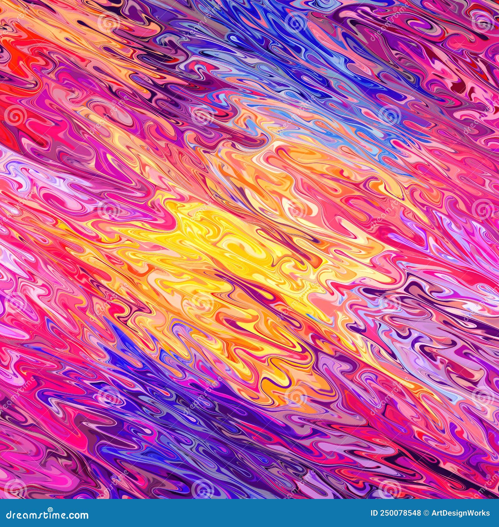 Abstract Vibrant Colors Pattern Background Design Stock Illustration ...