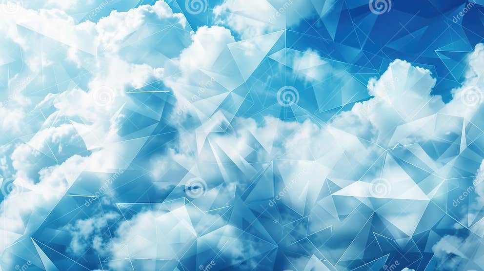 Abstract Vibrant Geometric Shapes Express Seamless Pattern Style ...