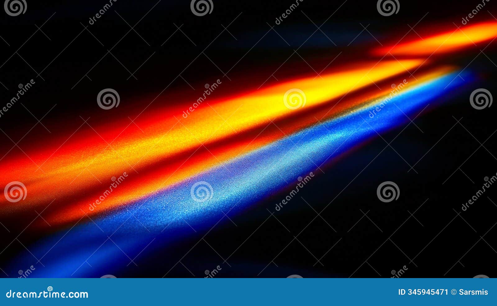 Abstract Vibrant Light Beams on Dark Textured Surface for Overlay ...