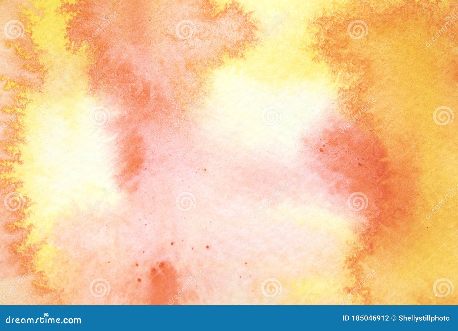 Abstract Vibrant Watercolour Splashes and Paint for Writing Over the ...