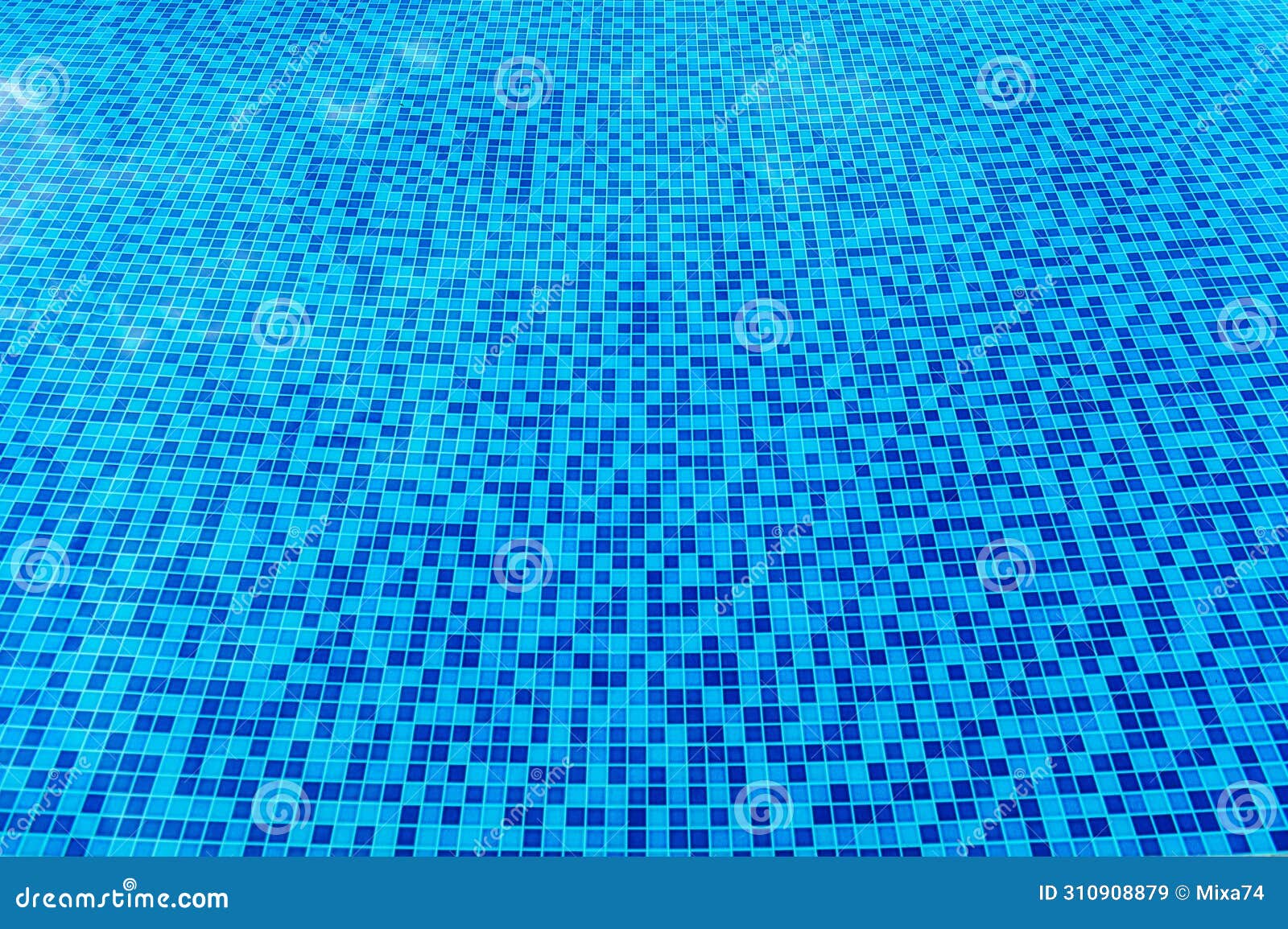 Abstract View of Bottom Caustics of Swimming Pool with Ripple Stock ...