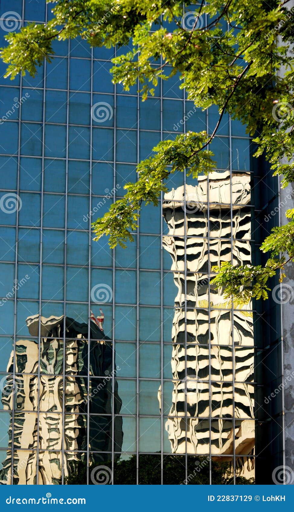 Abstract view of buildings stock image. Image of scene - 22837129