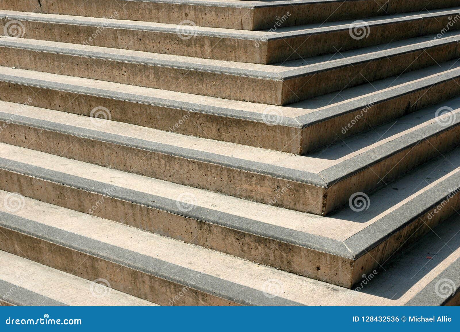 An Abstract View of Steps from the Side Stock Photo - Image of outdoor ...