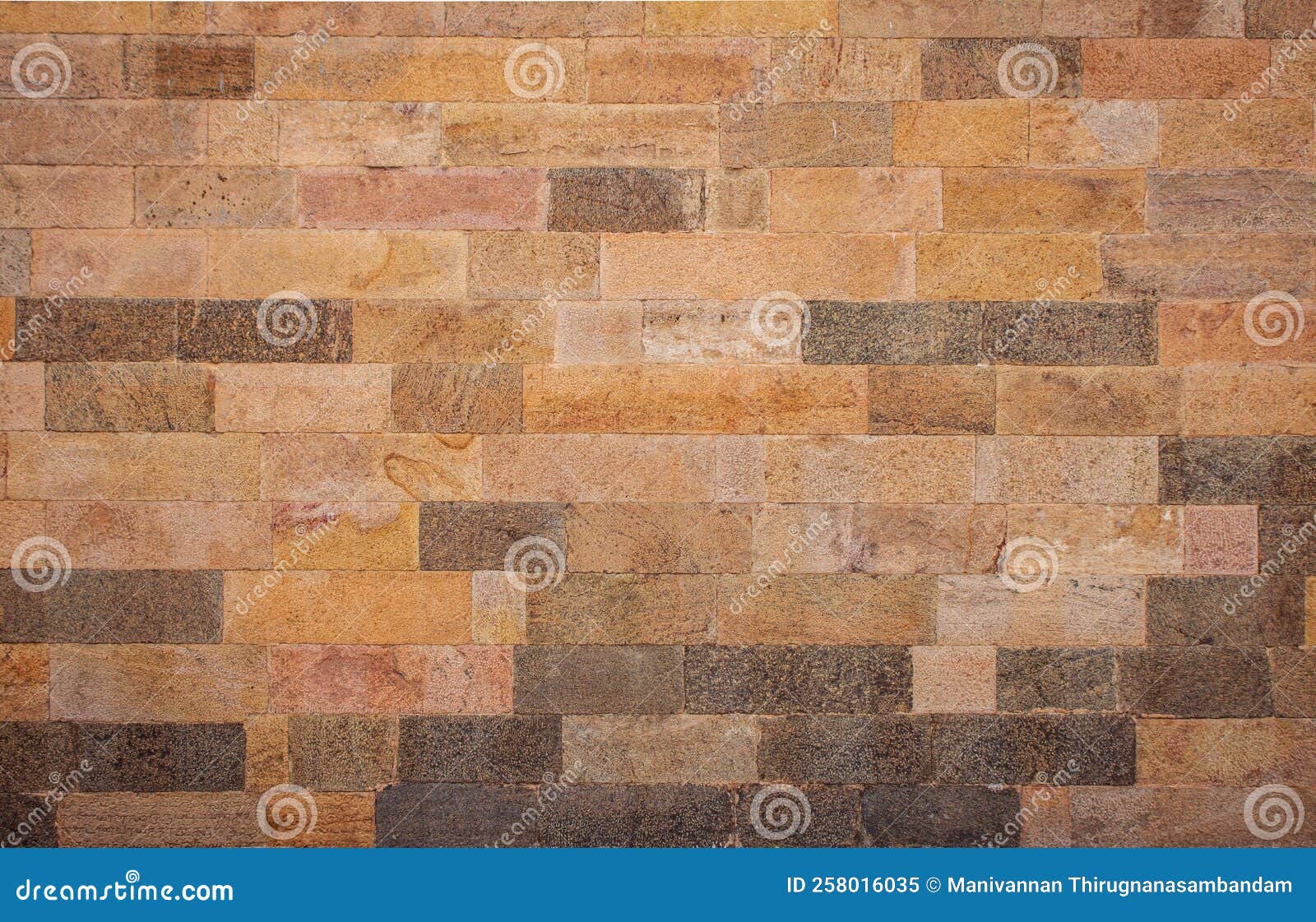 Abstract View of Stone Wall of a Temple in South India Know As ...