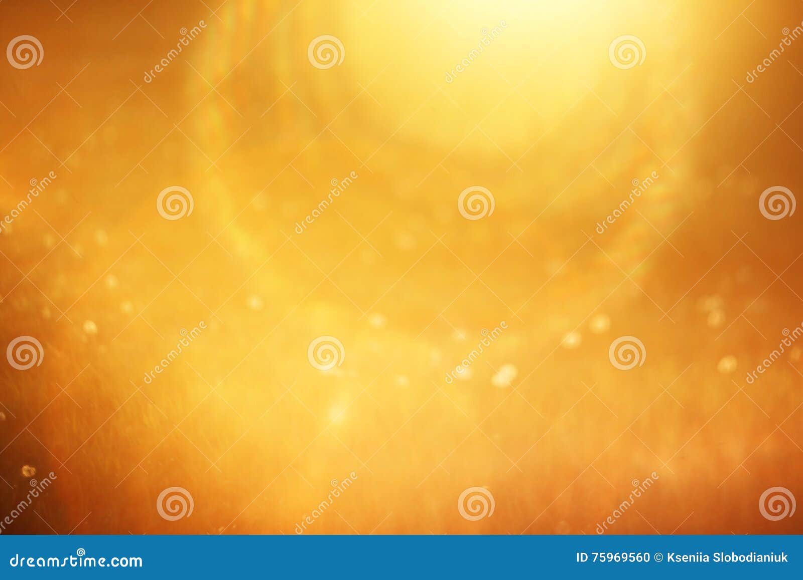Abstract View of Sunny Rays - Yellow Background Stock Photo - Image of ...