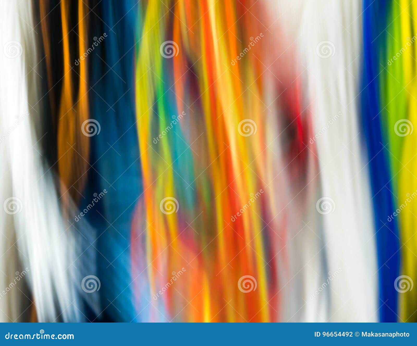 Abstract View of Threads in Many Different Colors Stock Photo - Image ...