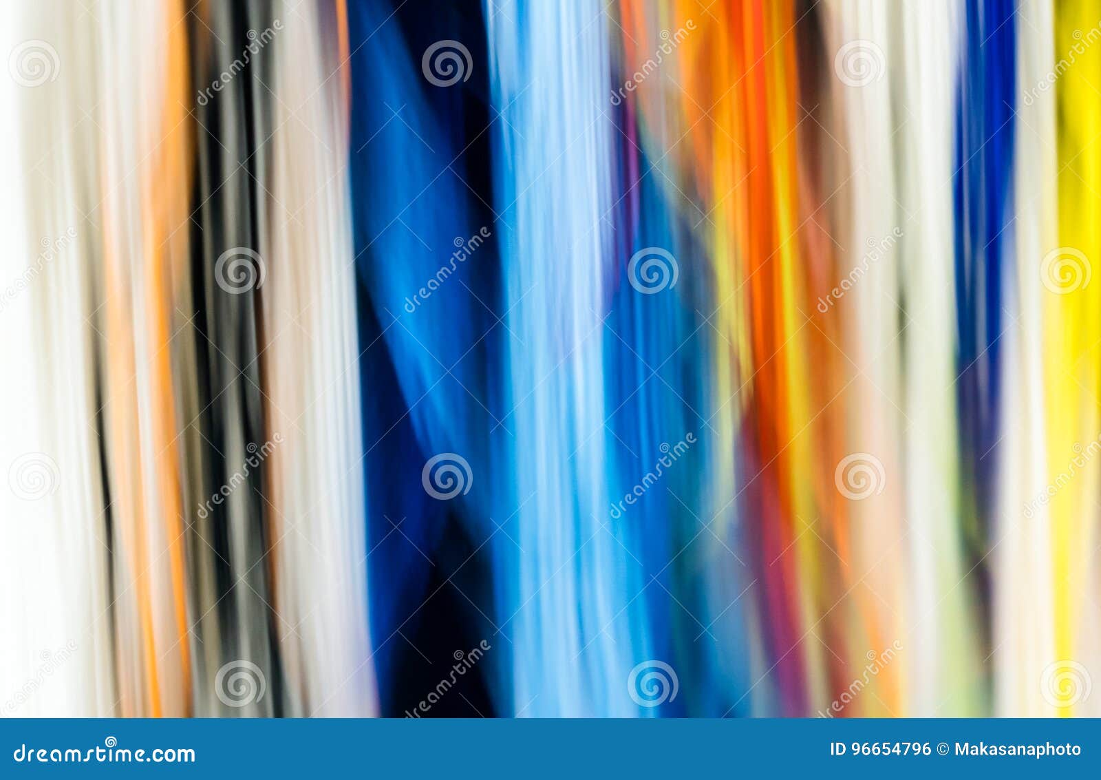 Abstract View of Threads in Many Different Colors Stock Photo - Image ...