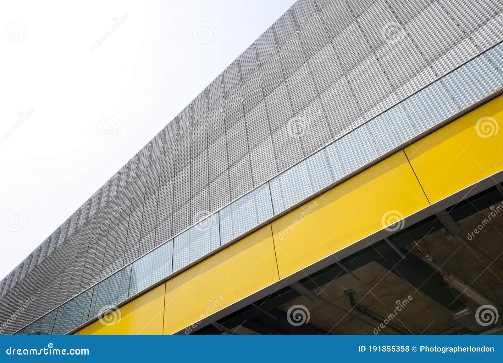 Abstract View of Walkway Bridge Stock Photo - Image of ideas ...