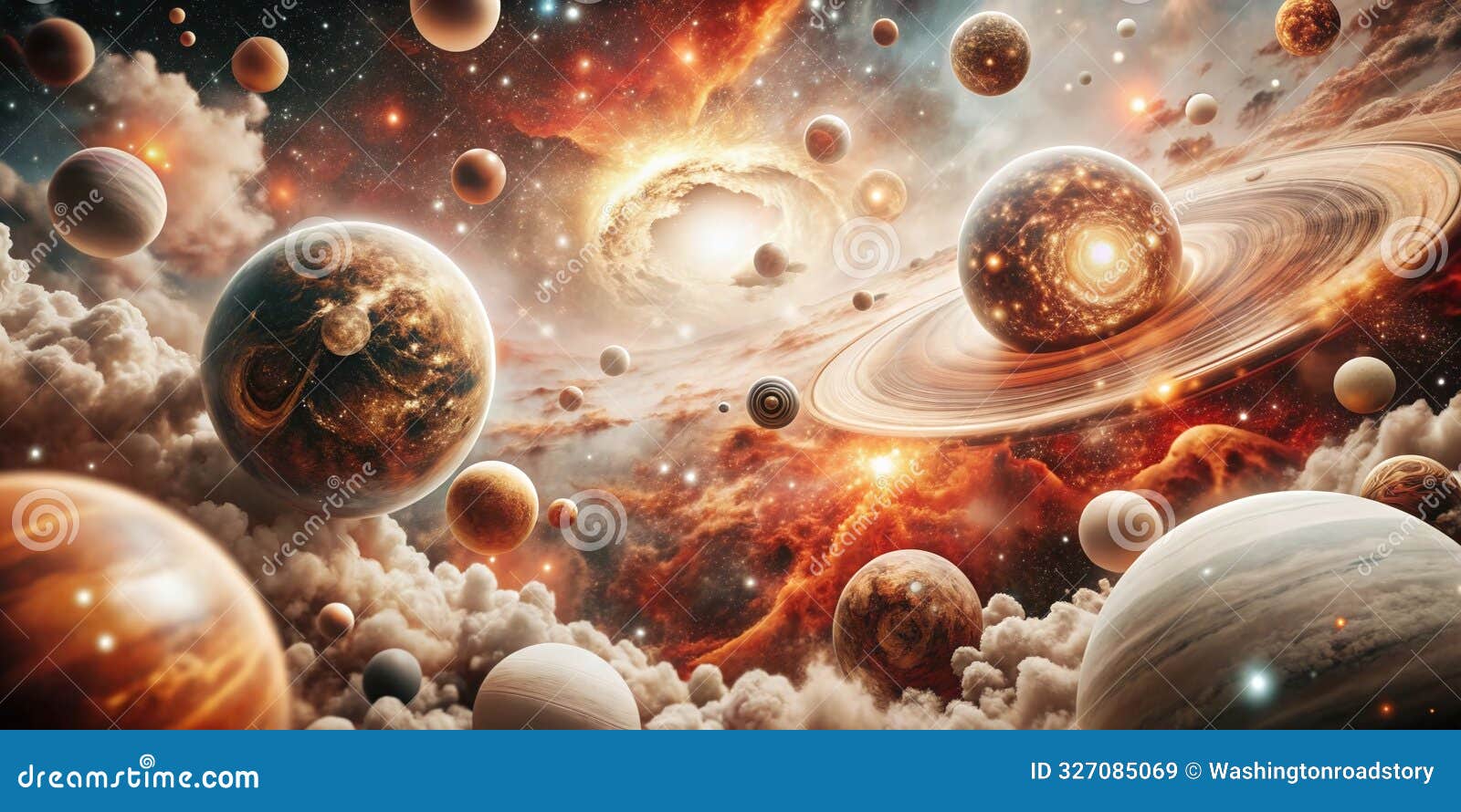 Exploring the Cosmos: Abstract Views of Stars Planets and Dark Matter ...