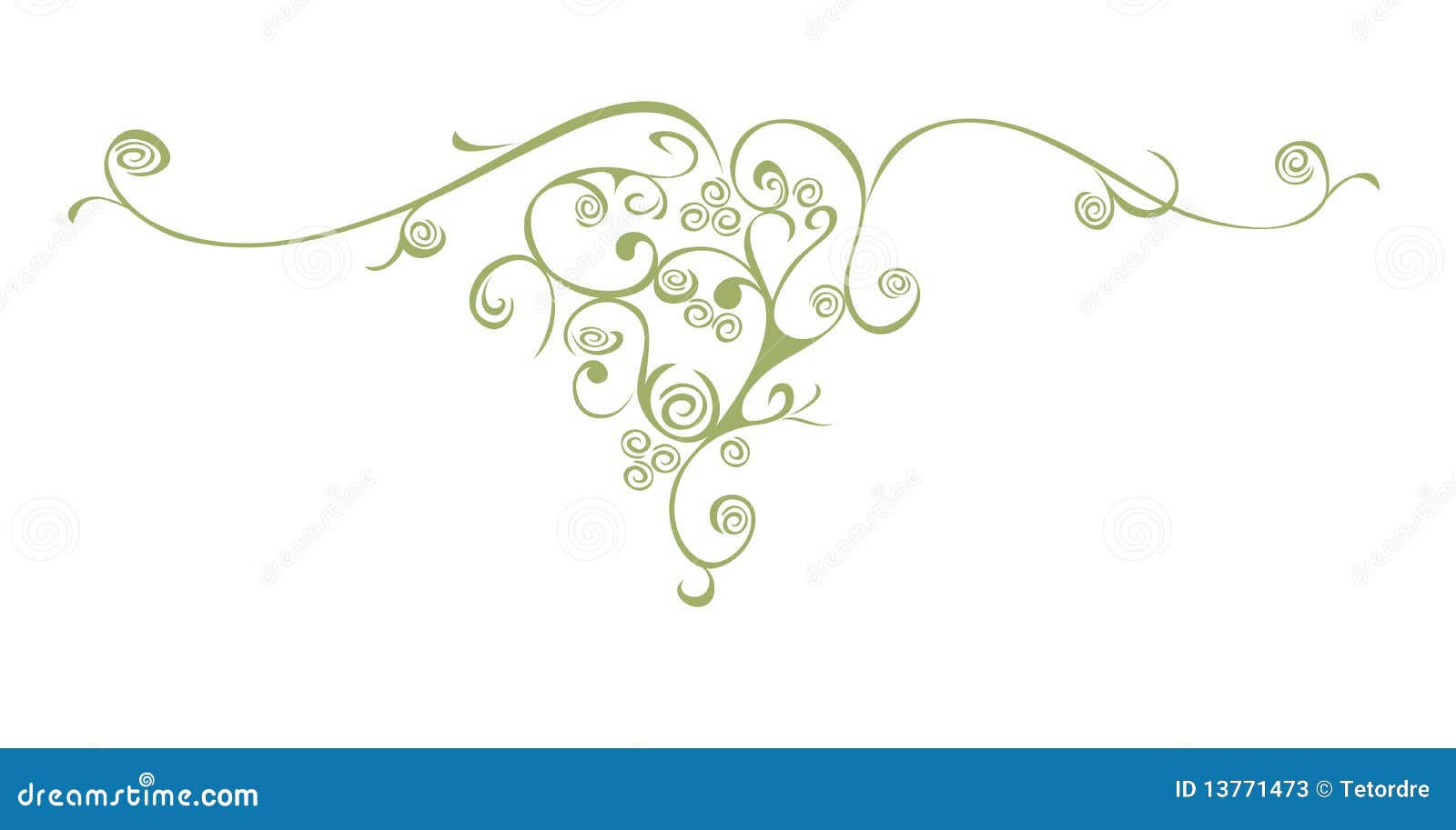 Abstract Vine stock illustration. Illustration of flowers - 13771473