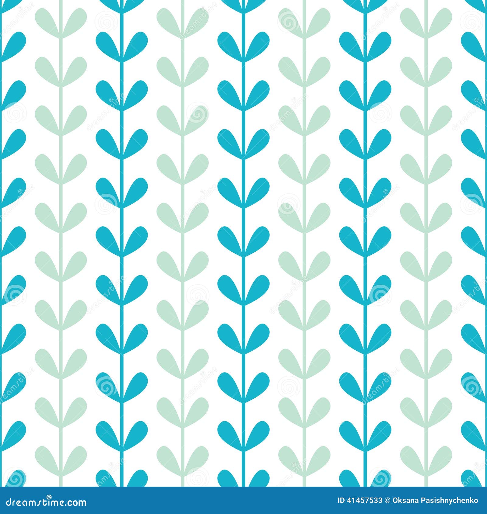 Abstract Vines Leaves Seamless Pattern Background Stock Vector ...
