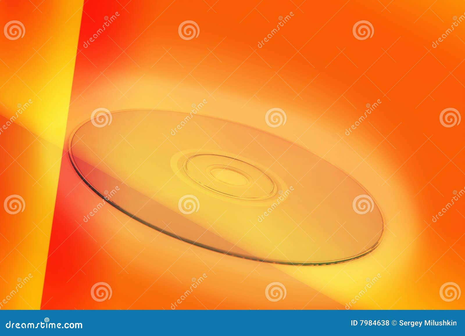 Abstract Vintage Background with Cd on the Center Stock Illustration ...