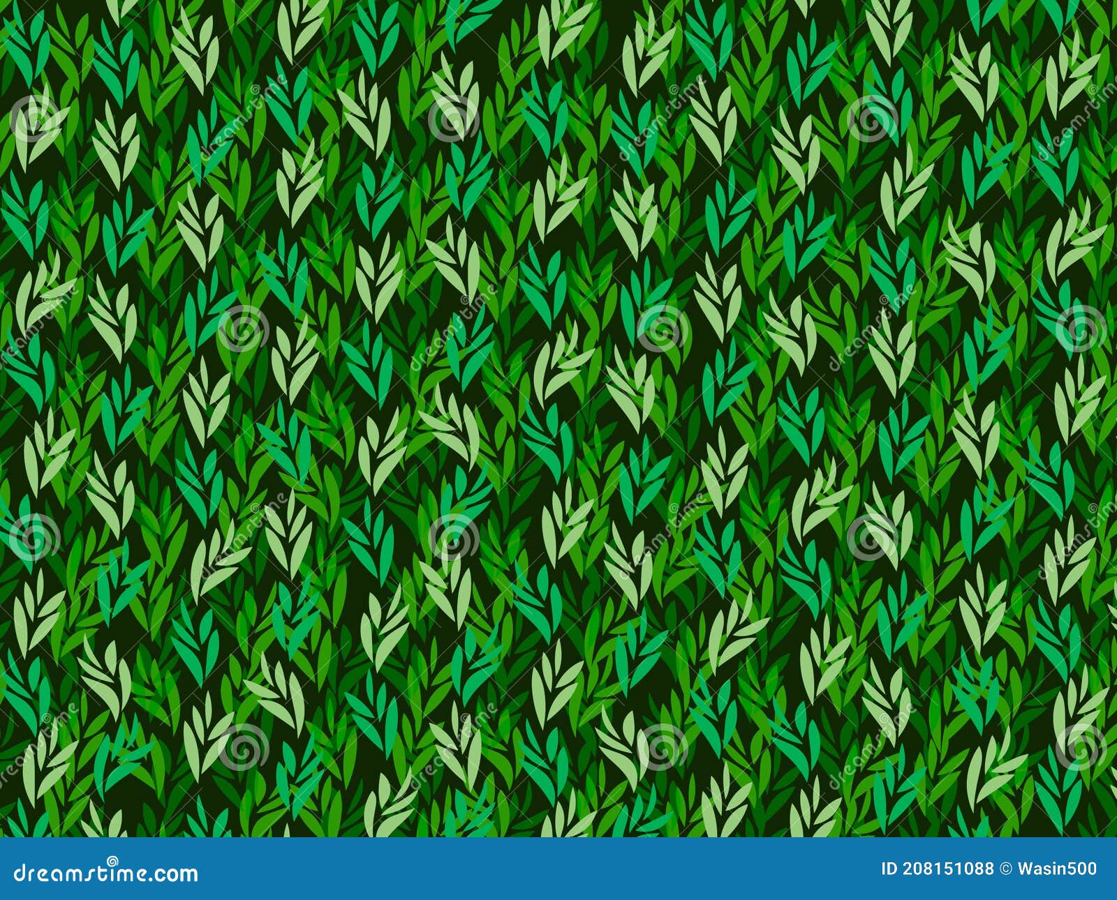 Abstract Vintage Leaf Pattern for Fabric Design and Various Design ...