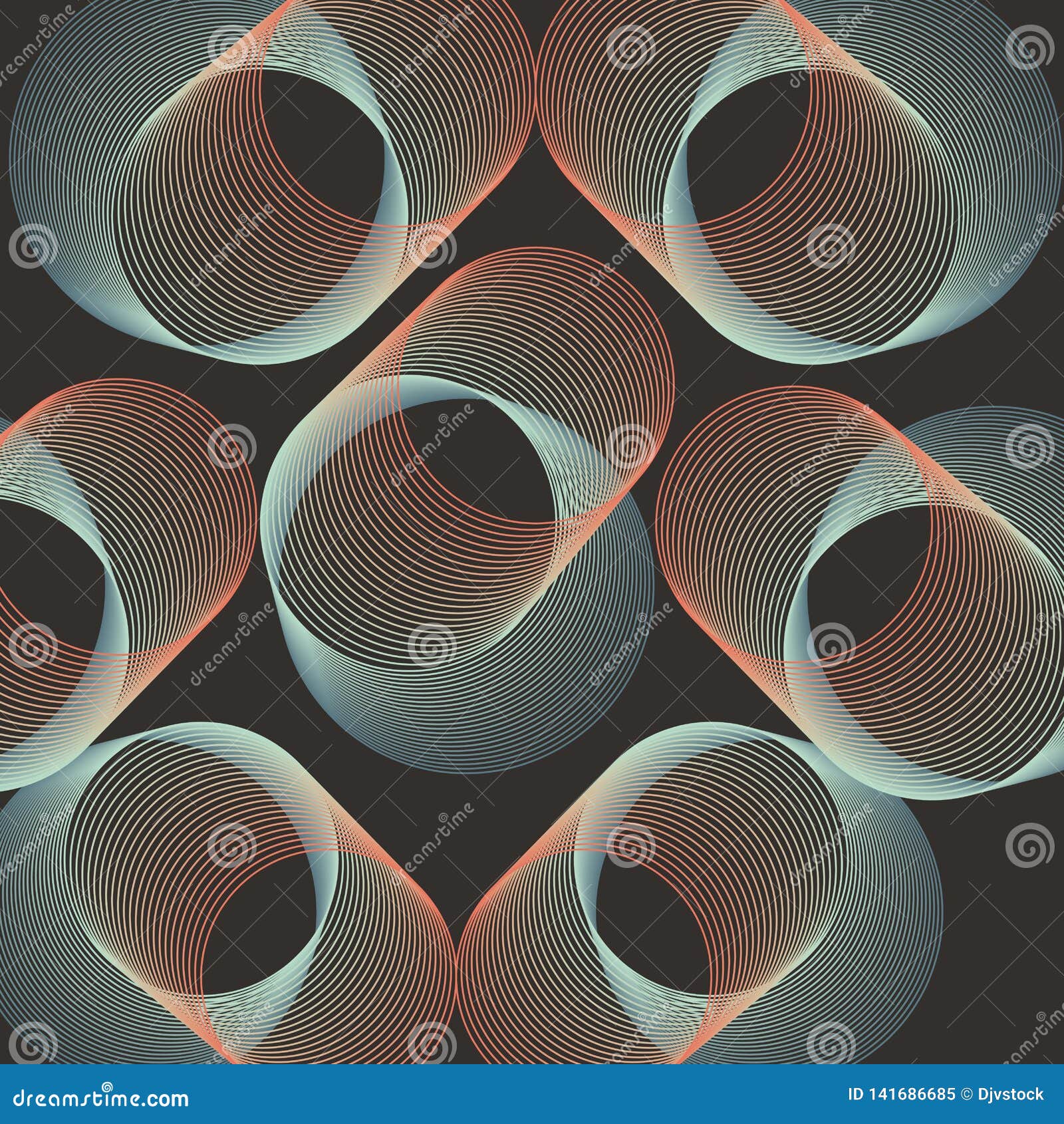 Abstract and Vintage Pattern Background Stock Vector - Illustration of ...