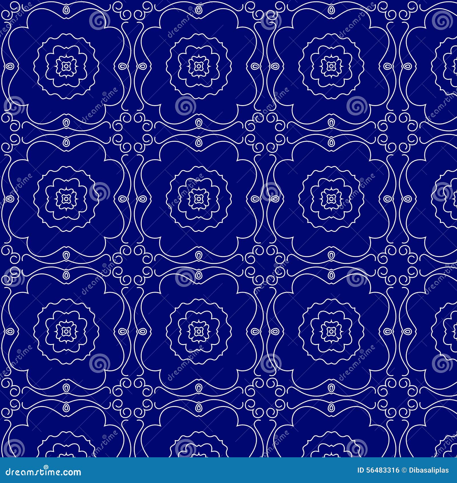 Abstract vintage pattern. stock vector. Illustration of design - 56483316