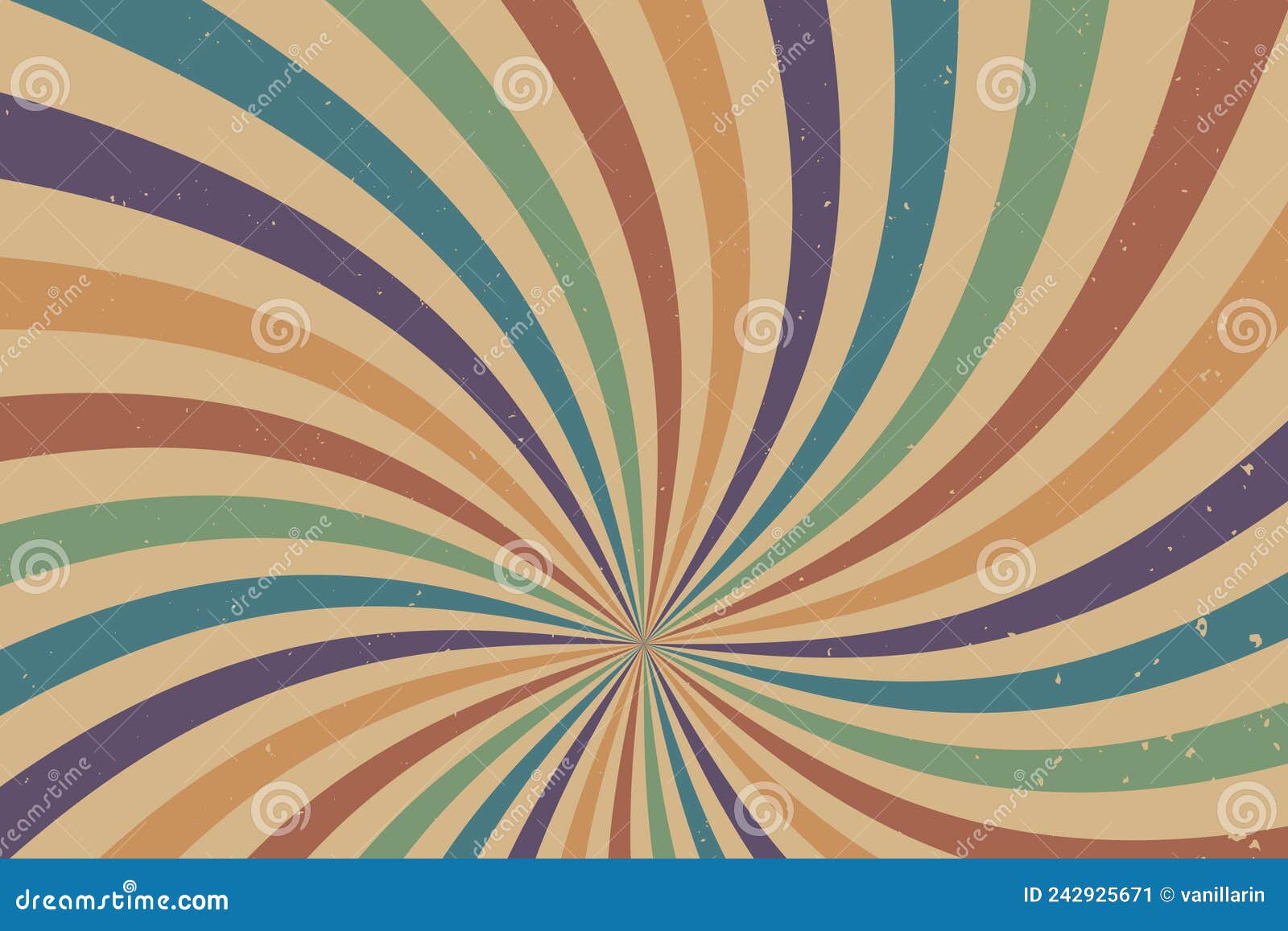 Abstract Vintage Retro Sunburst Background Stock Vector - Illustration ...