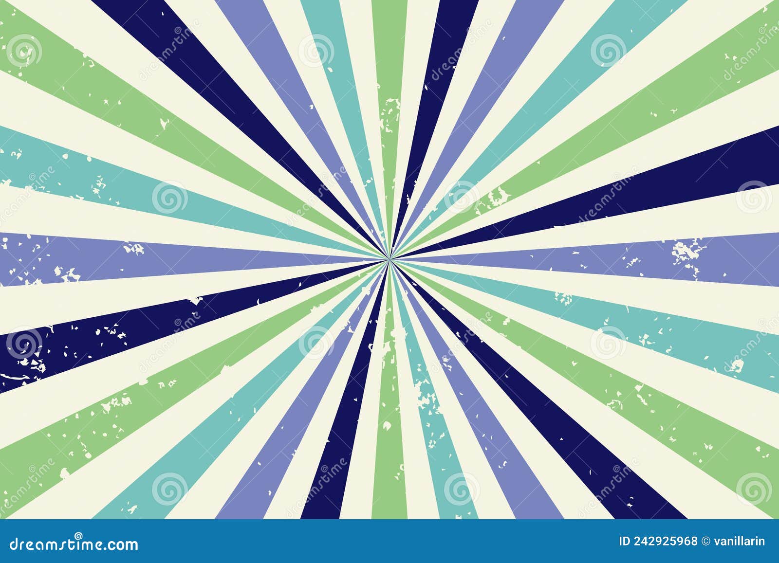 Abstract Vintage Retro Sunburst Background Stock Vector - Illustration ...