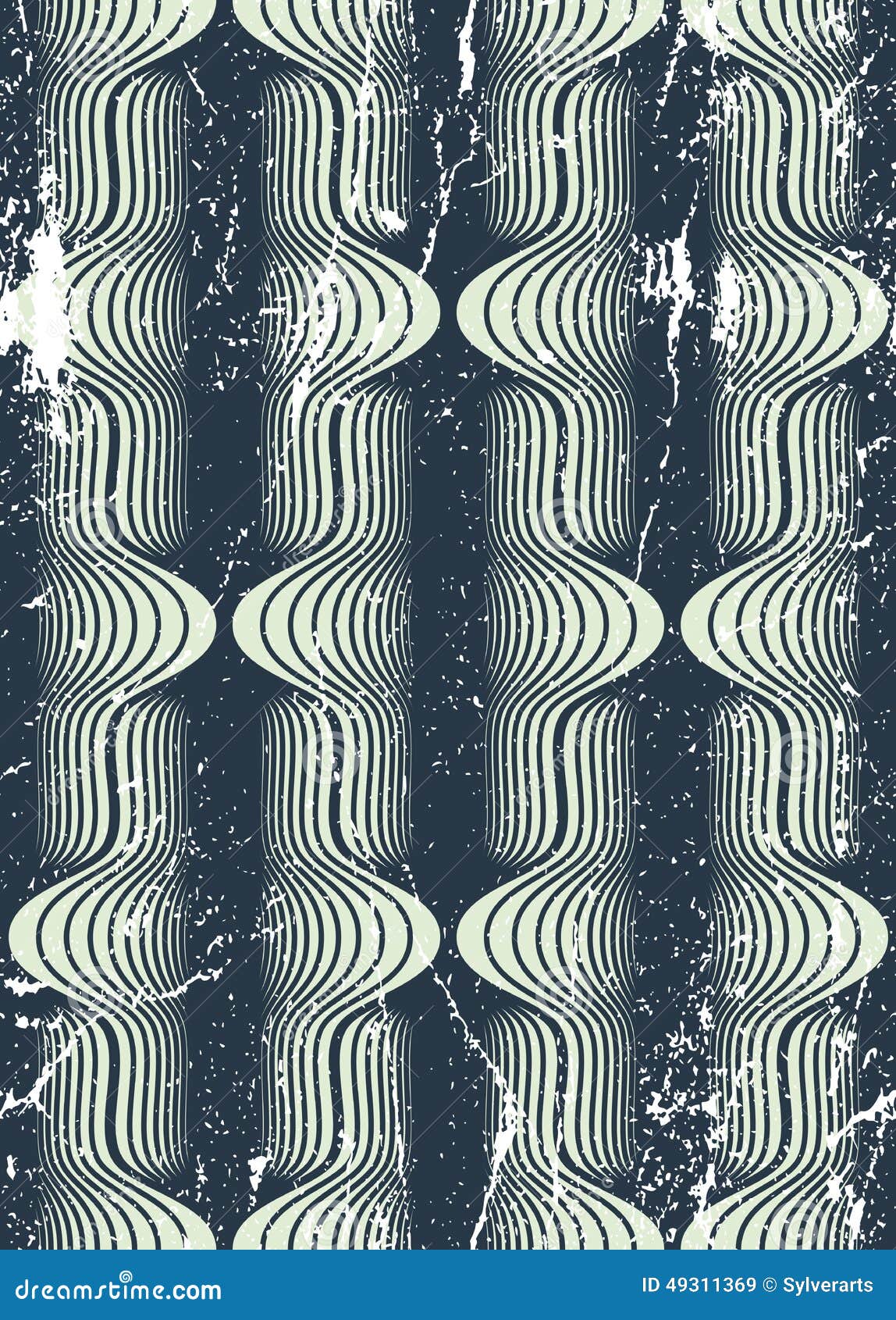 Abstract Vintage Style Seamless Pattern, Vector Geometric Lines Stock ...