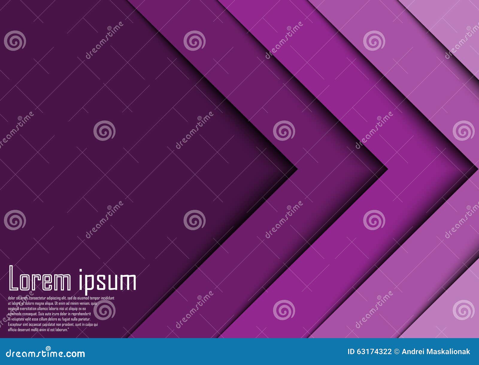 Abstract Violet Shape, Bright Frame For Text With Rainbow Design ...