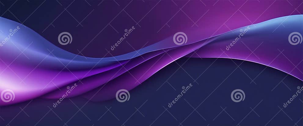 Abstract Violet Gradient Background - Generative AI Stock Illustration ...