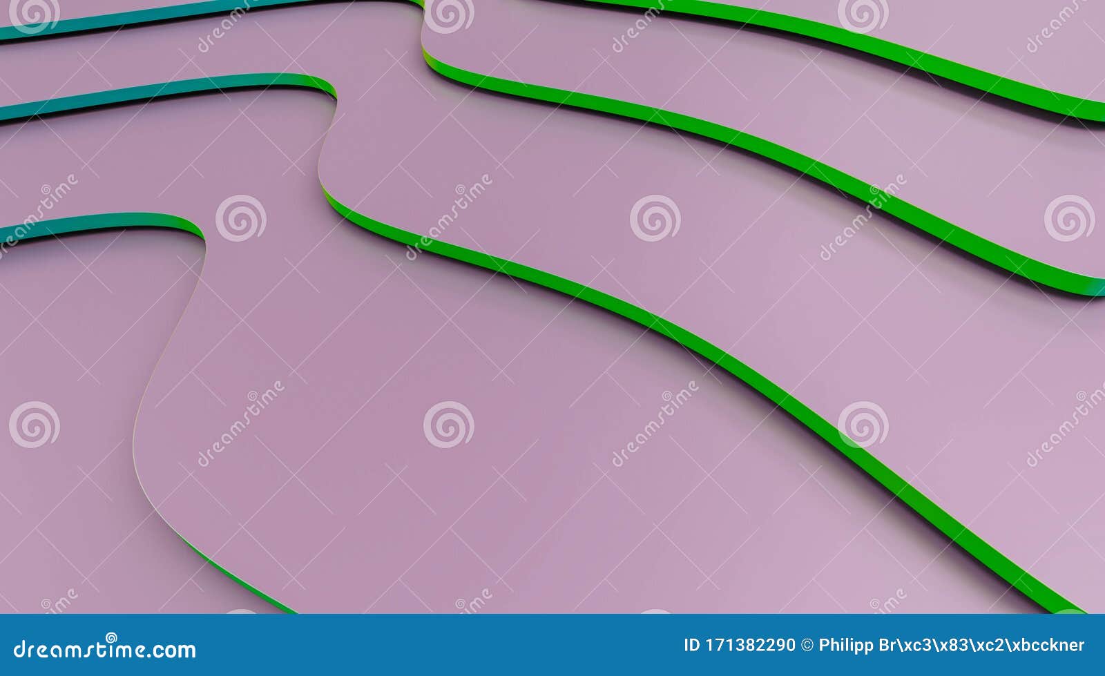 Abstract Violet and Green Colourful Paper Like Structure with Fading ...