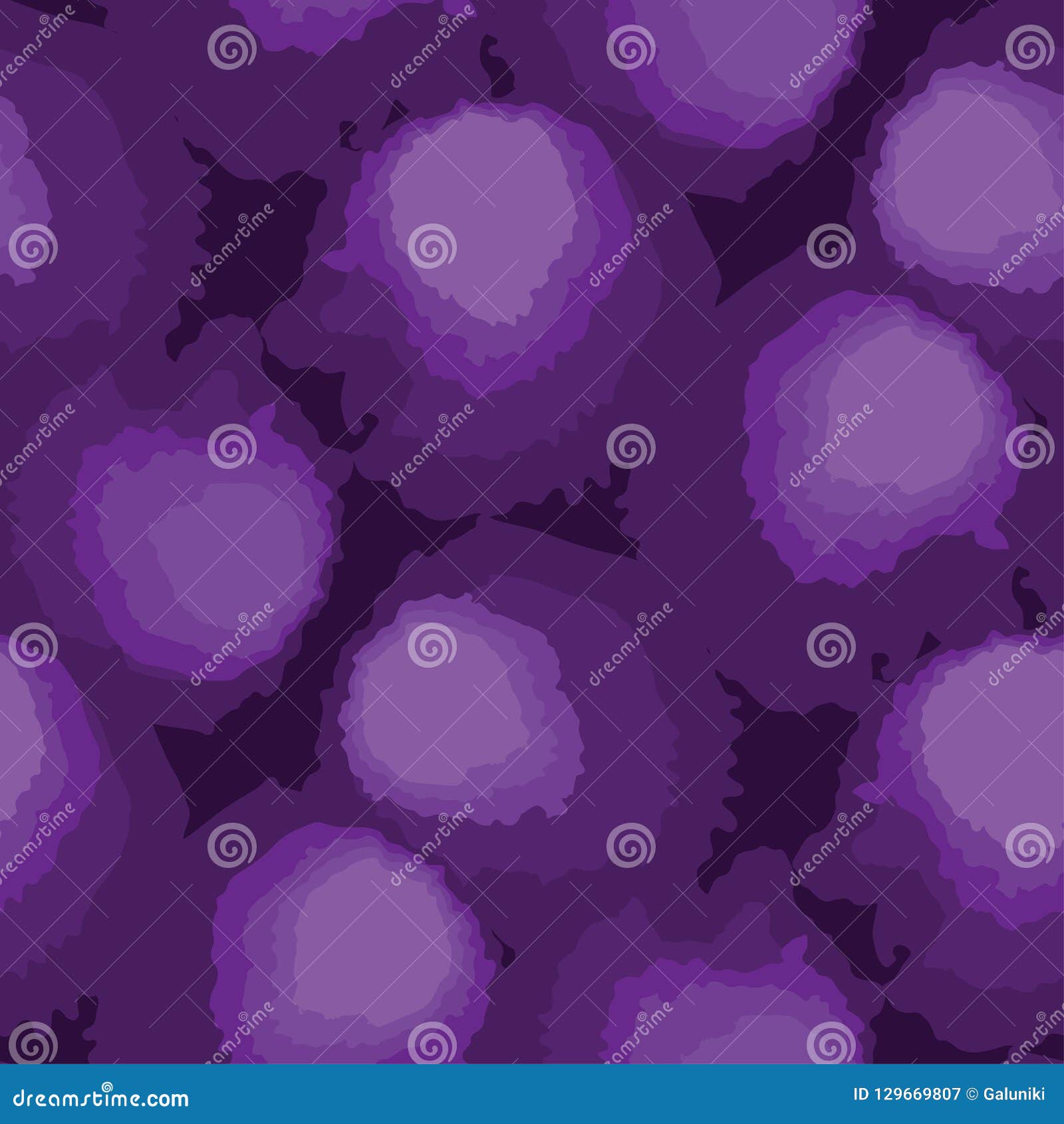 Abstract Violet Ink Dots Seamless Pattern. Stock Vector - Illustration ...