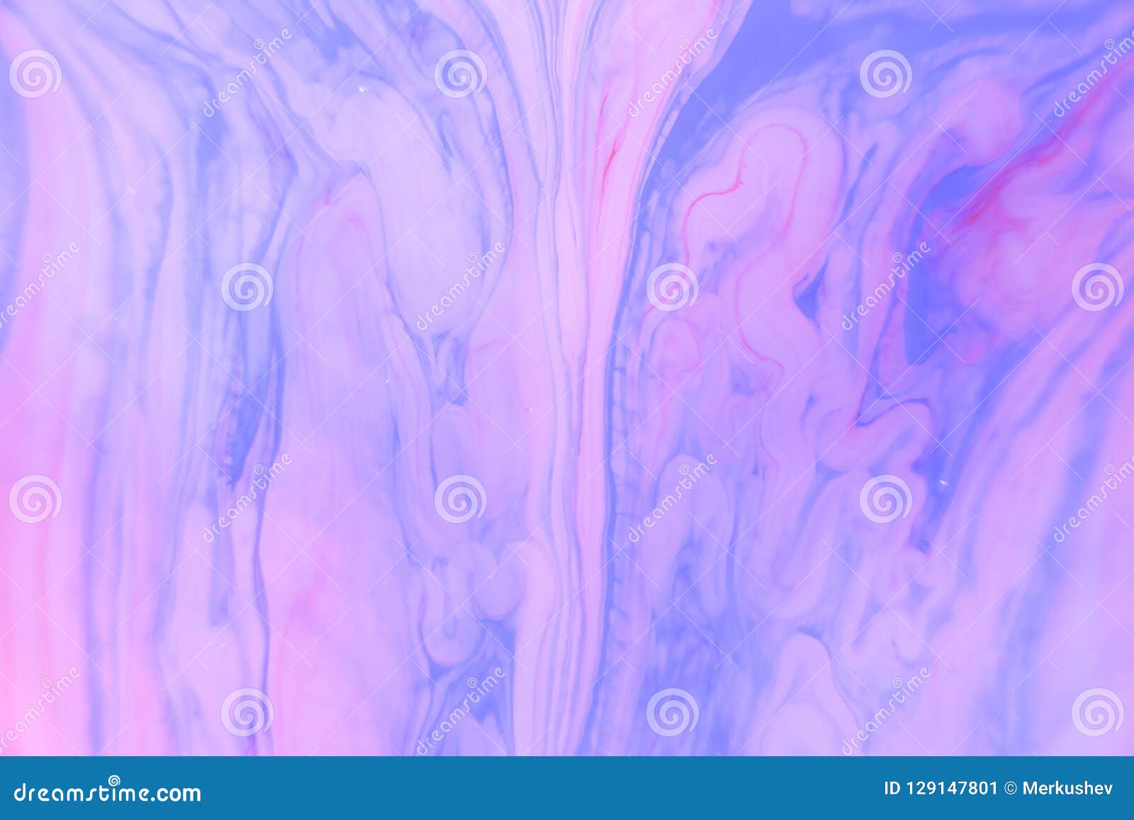 Abstract Violet Marble Background. Stains of Paint on the Water. Stock ...
