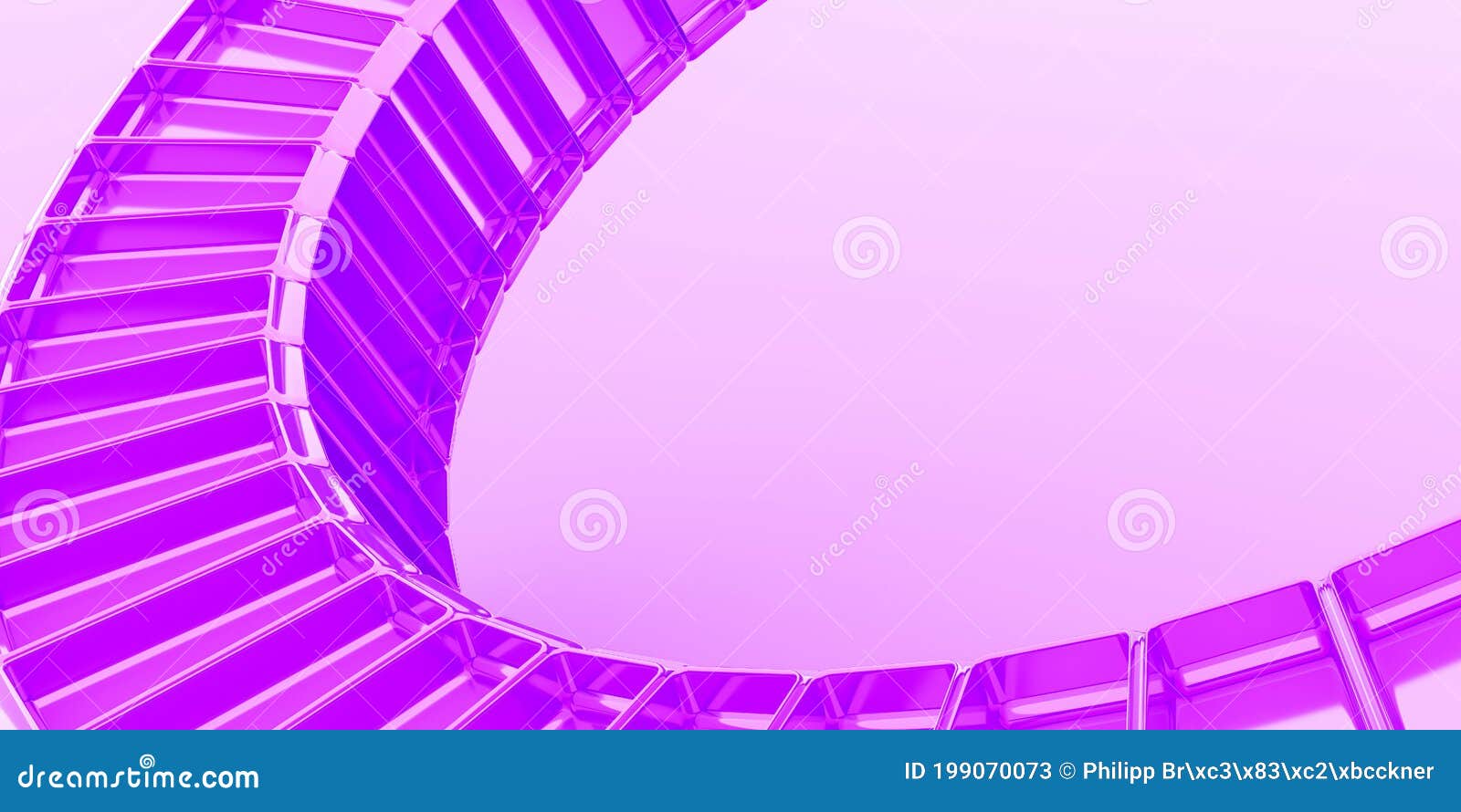 Abstract Violet Modern Design 3D Concept Illustration Render ...