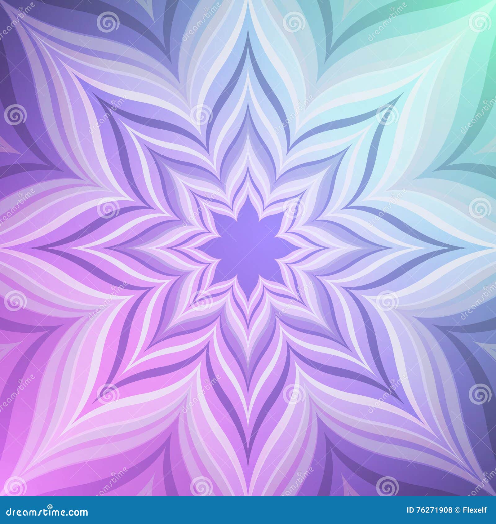 Abstract violet star stock vector. Illustration of curve - 76271908