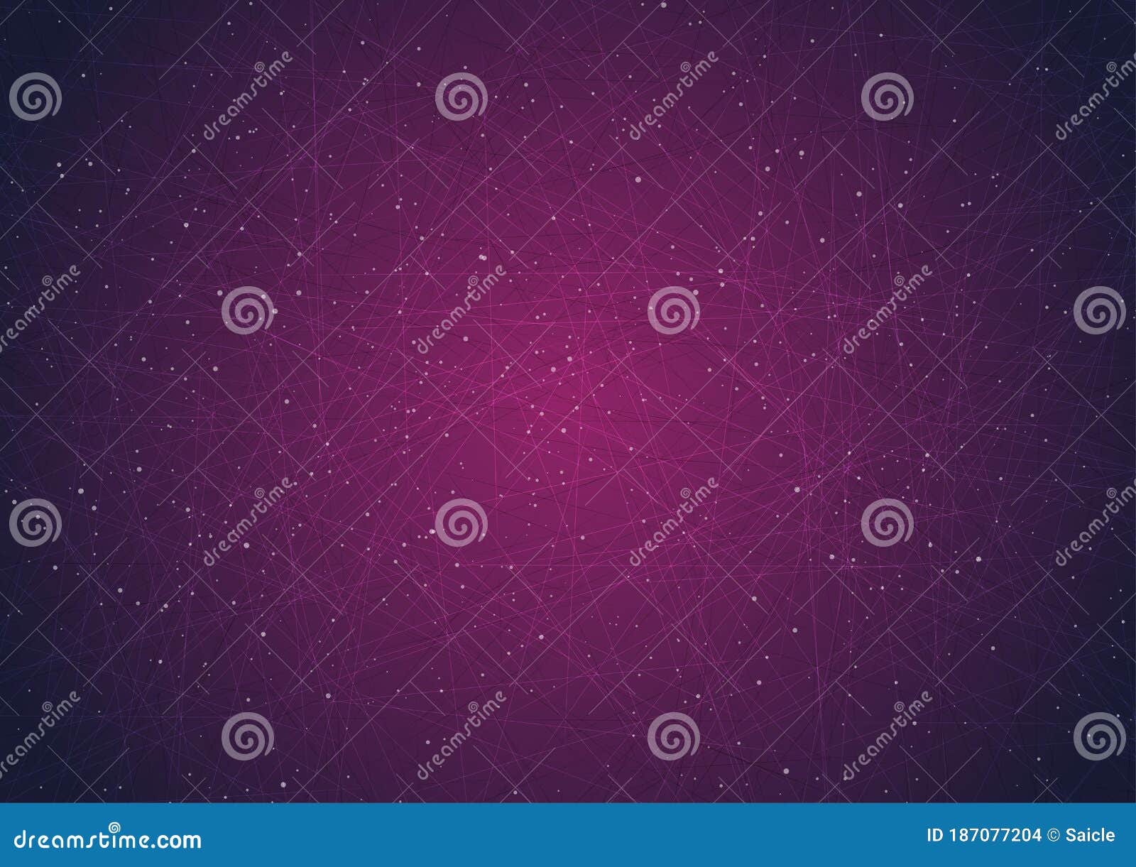 Abstract Violet Tech Low Poly Background Stock Vector - Illustration of ...