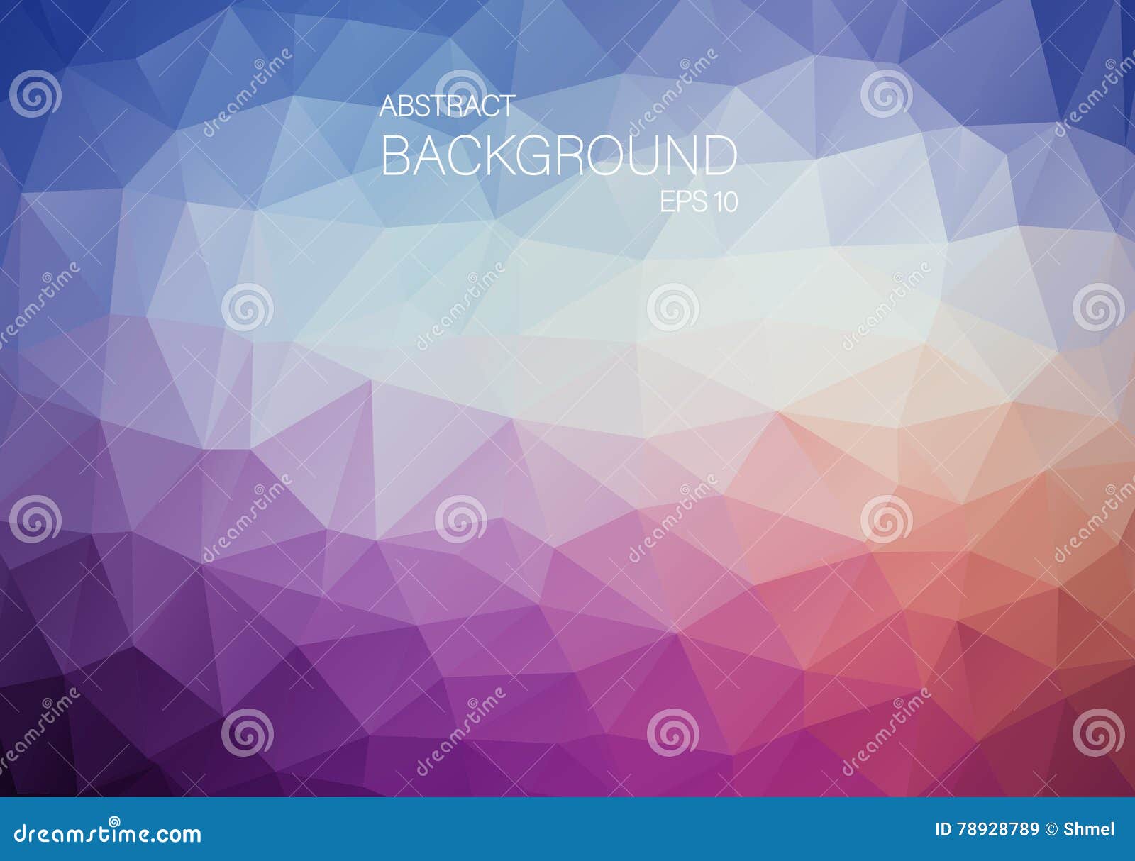 Abstract Violet Triangle Shapes Backgound Stock Vector - Illustration ...