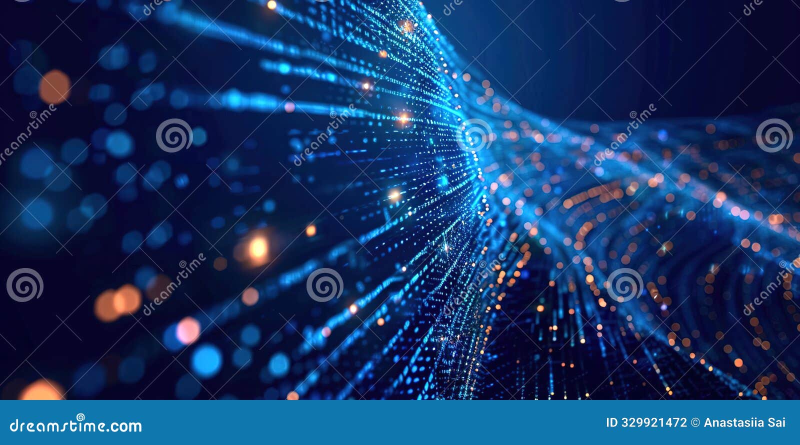 Abstract Virtual Background with Circle Stock Illustration ...