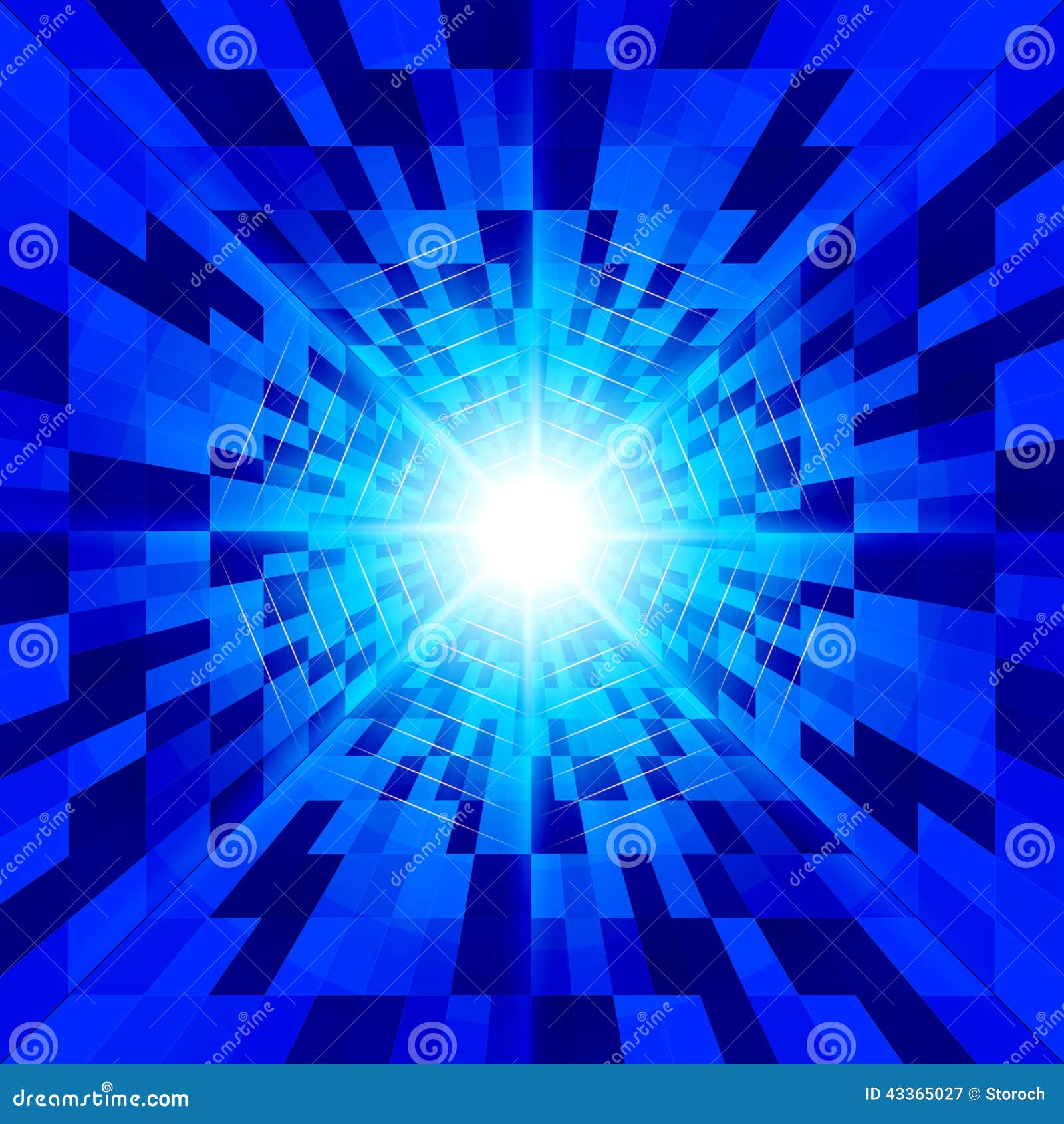 Abstract Virtual Space Background. Stock Vector - Illustration of ...