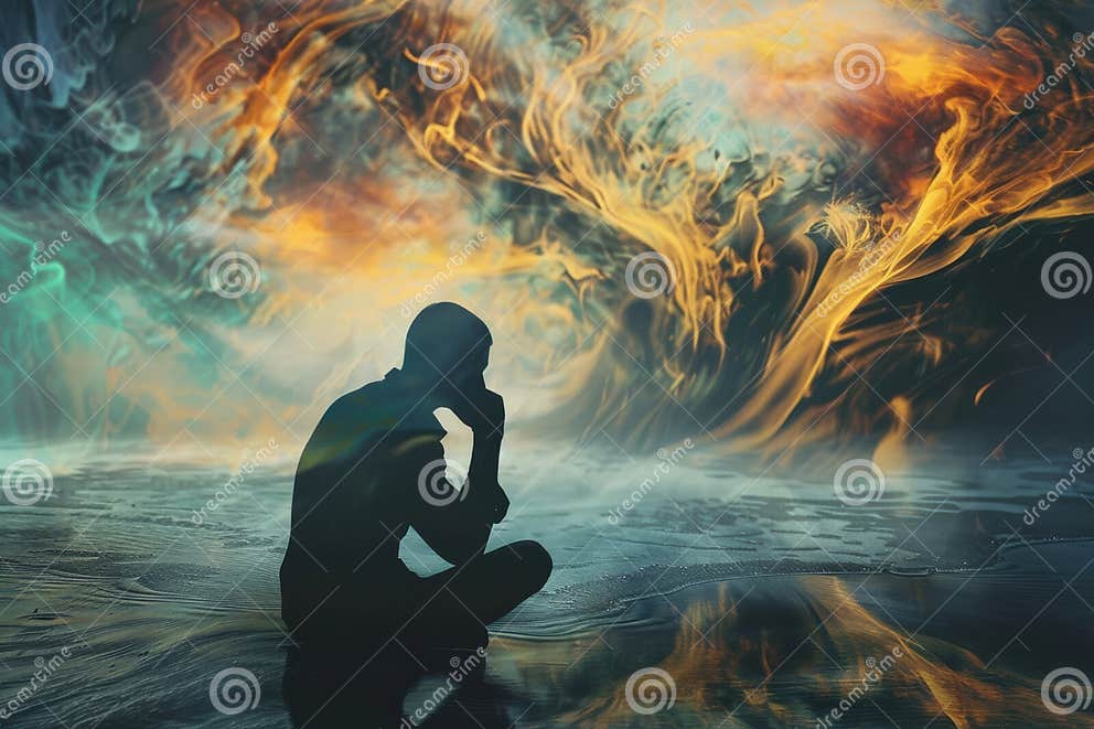 Abstract Visual of Self-analysis and Introspection in Psychology ...