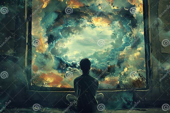 Abstract Visual of Self-analysis and Introspection in Psychology ...