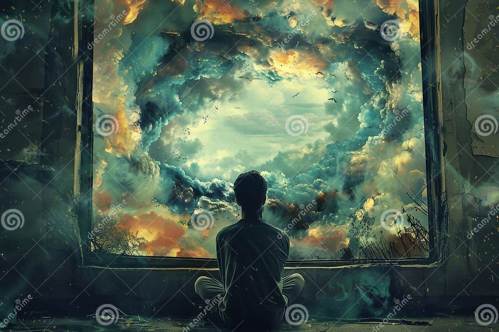 Abstract Visual of Self-analysis and Introspection in Psychology ...