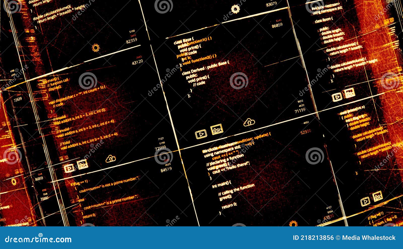 Abstract Visualization Of Ai Software Development Seamless Loop