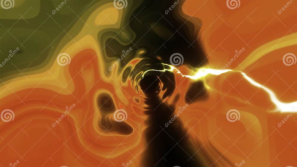 Abstract Visualization of Hallucinations in a Tunnel Form. Motion ...