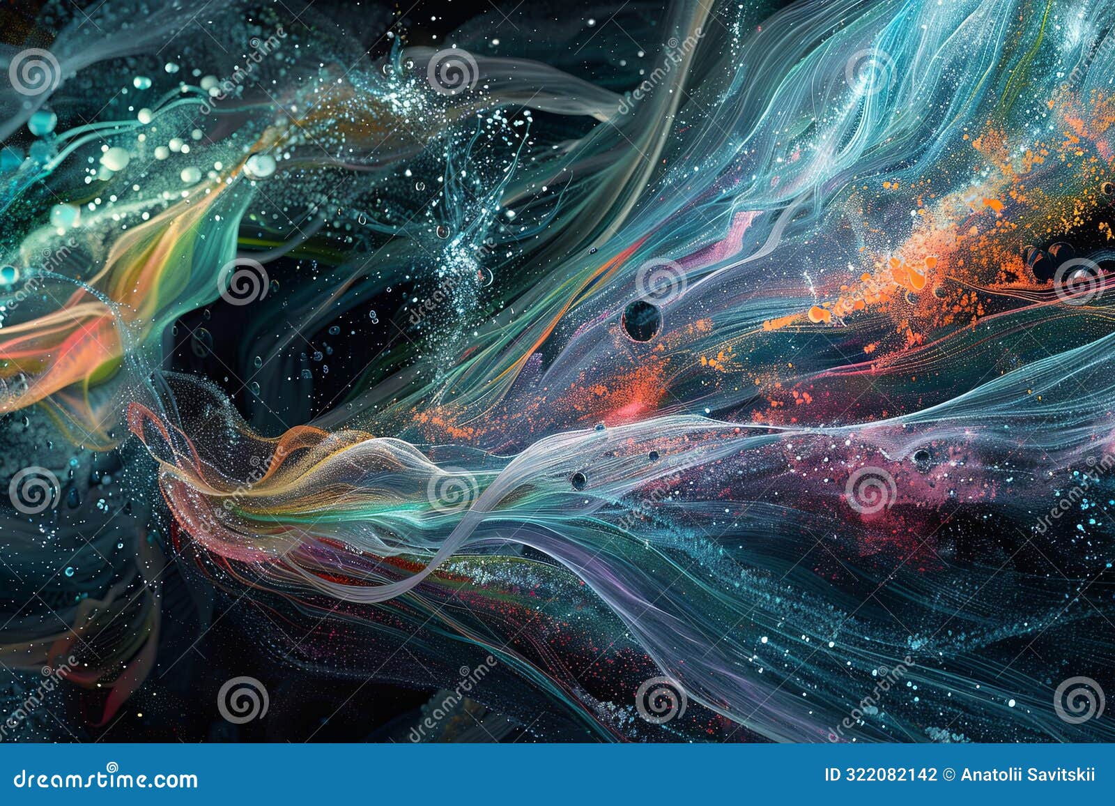 An Abstract Visualization Of Massive Information Streams And Complex Graphs Representing Ai