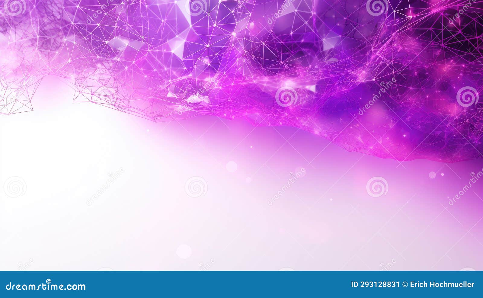 Abstract Visualization of a Neural Network Post Deep Learning in an AI ...