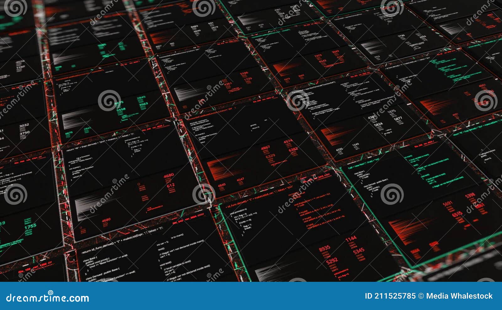 Abstract Visualization of Scanning External Hard Drive Data, Seamless Loop. Animation Stock ...