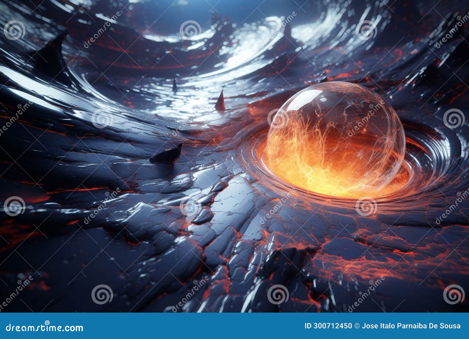 Temporal Odyssey: Exploring Celestial Horizons. Ai Generated Royalty ...