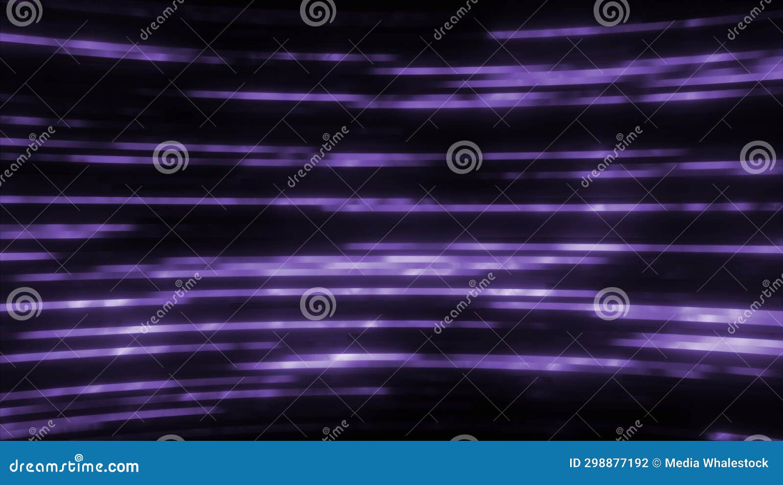 Abstract Visualization of Tv Noise on a Black Background. Motion ...