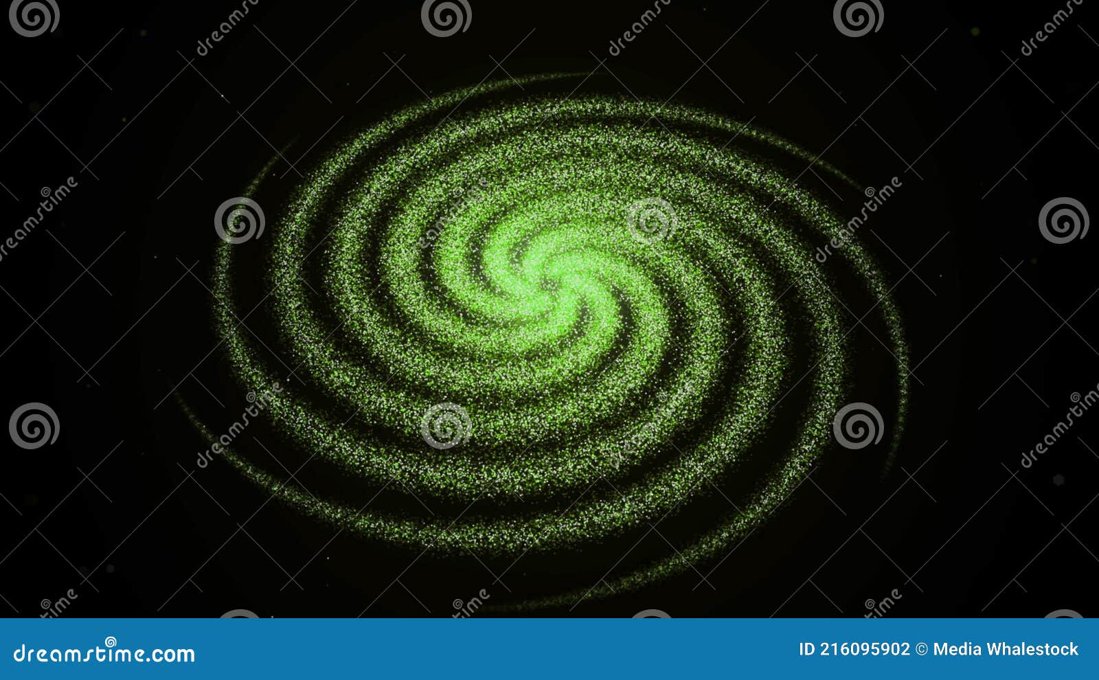 Abstract Visualization of a Universe Genesis in Outer Space. Animation ...