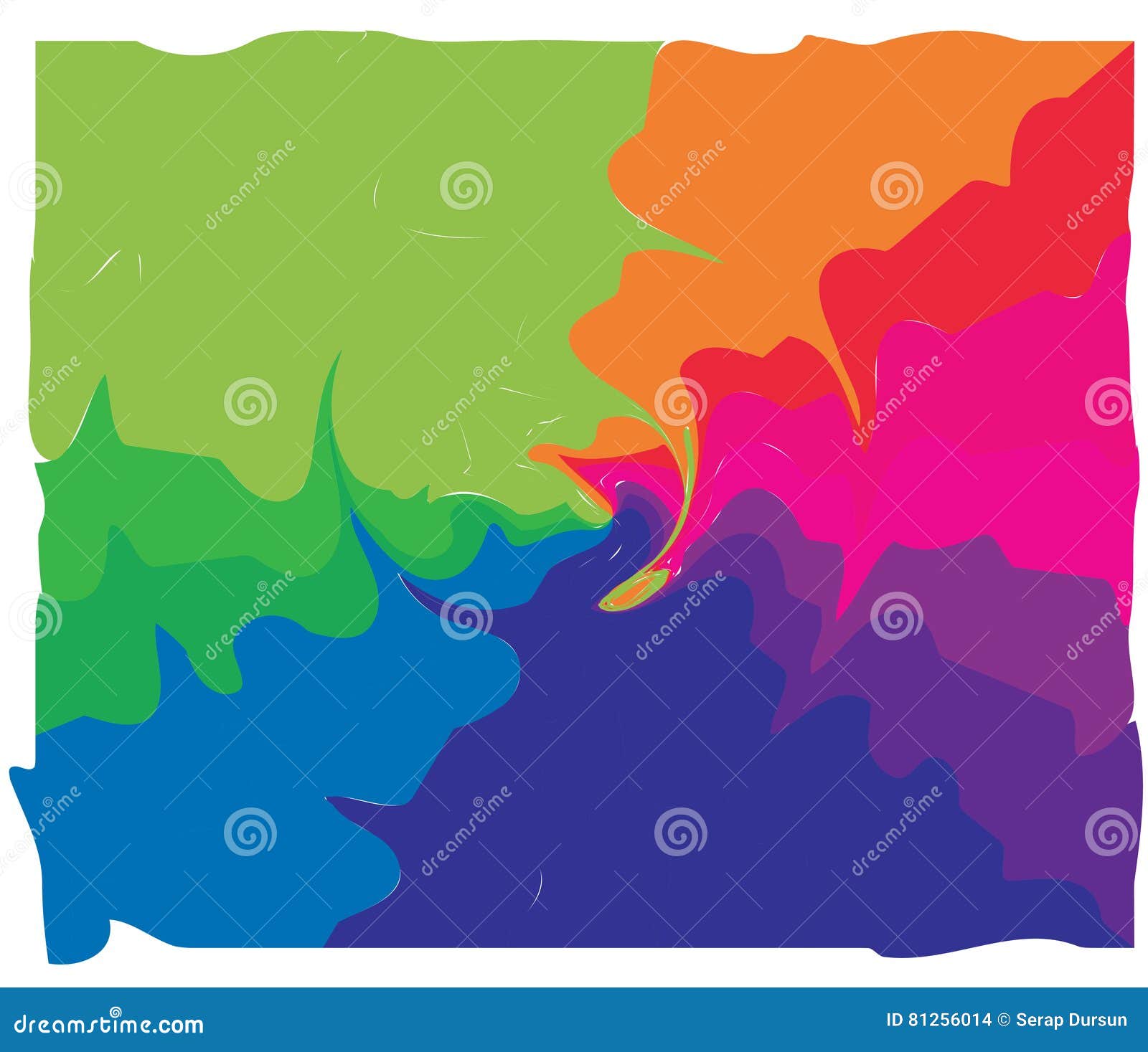 Abstract Vivid Background stock vector. Illustration of decorative ...