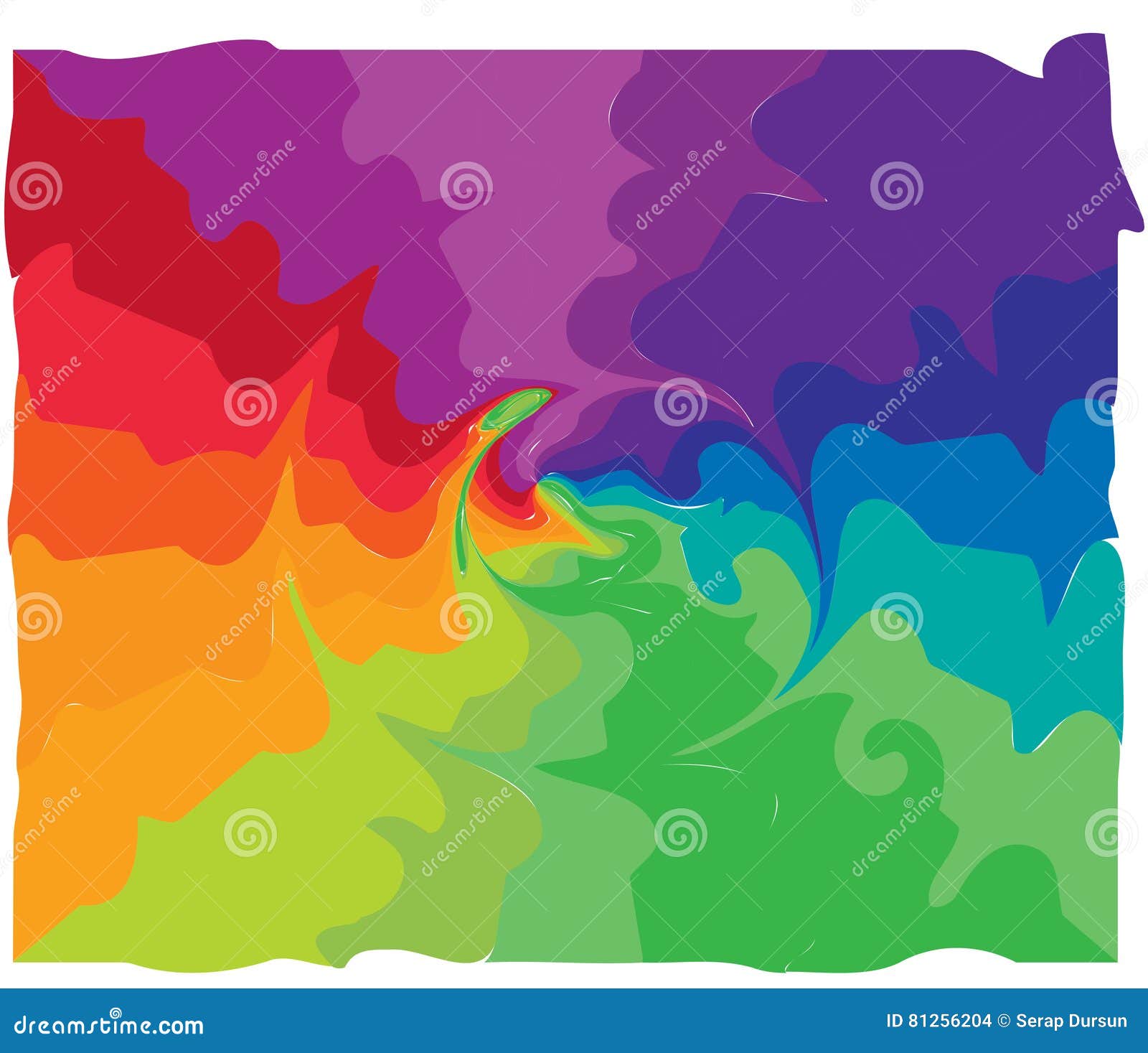 Abstract Vivid Background stock vector. Illustration of bright - 81256204