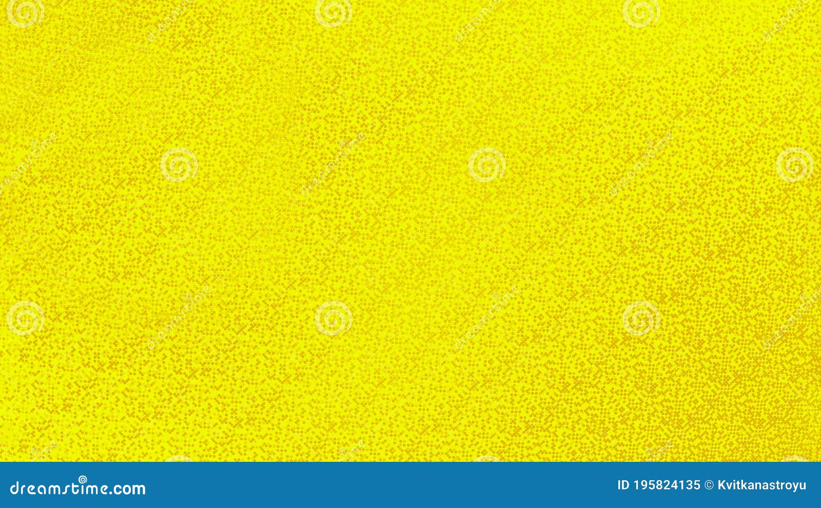Abstract Vivid Yellow Panorama Background, Dots Pattern Stock Image ...