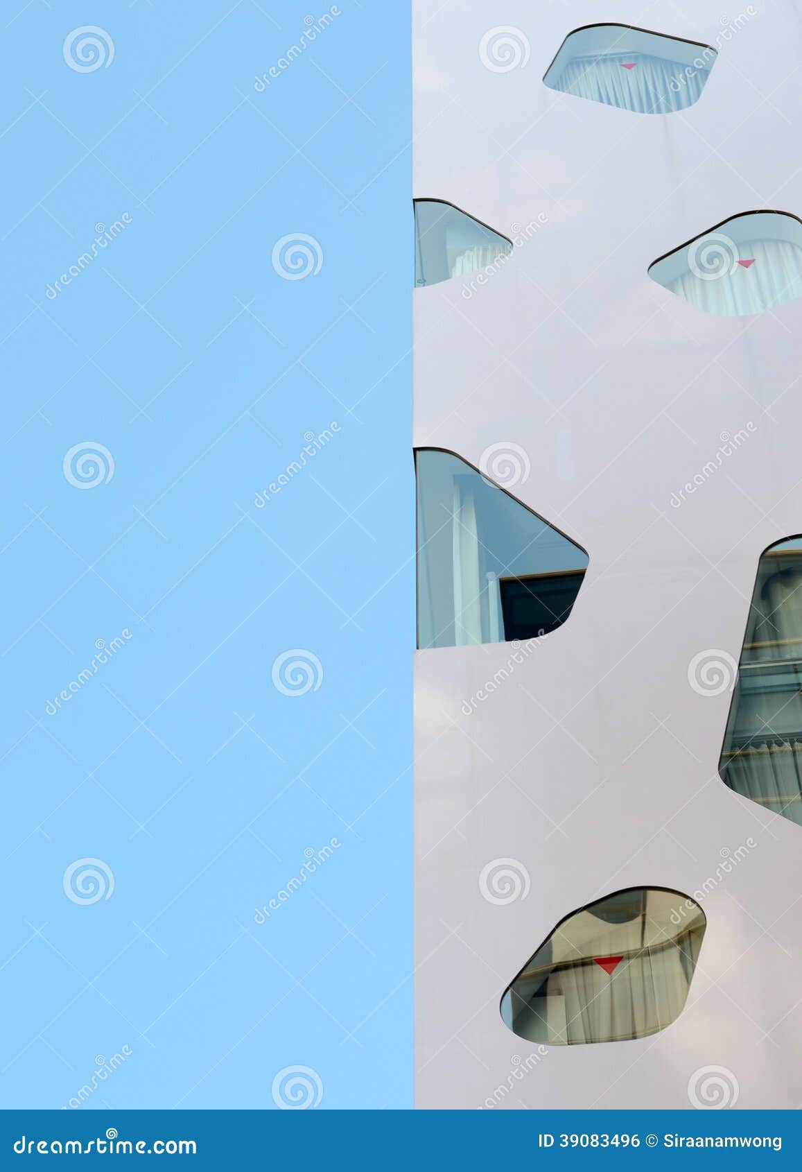 Abstract Void of Modern Building Stock Photo - Image of conceptual ...