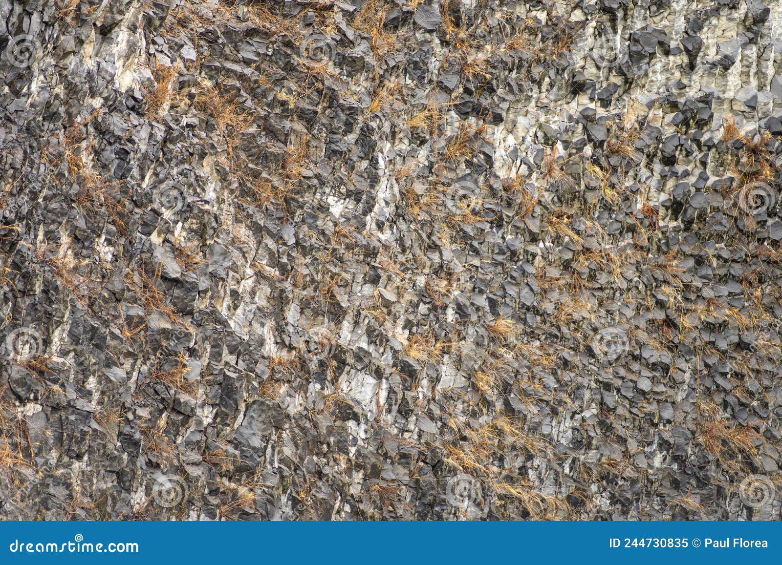 Abstract Volcanic Rock Formation Texture Stock Image - Image of nature ...