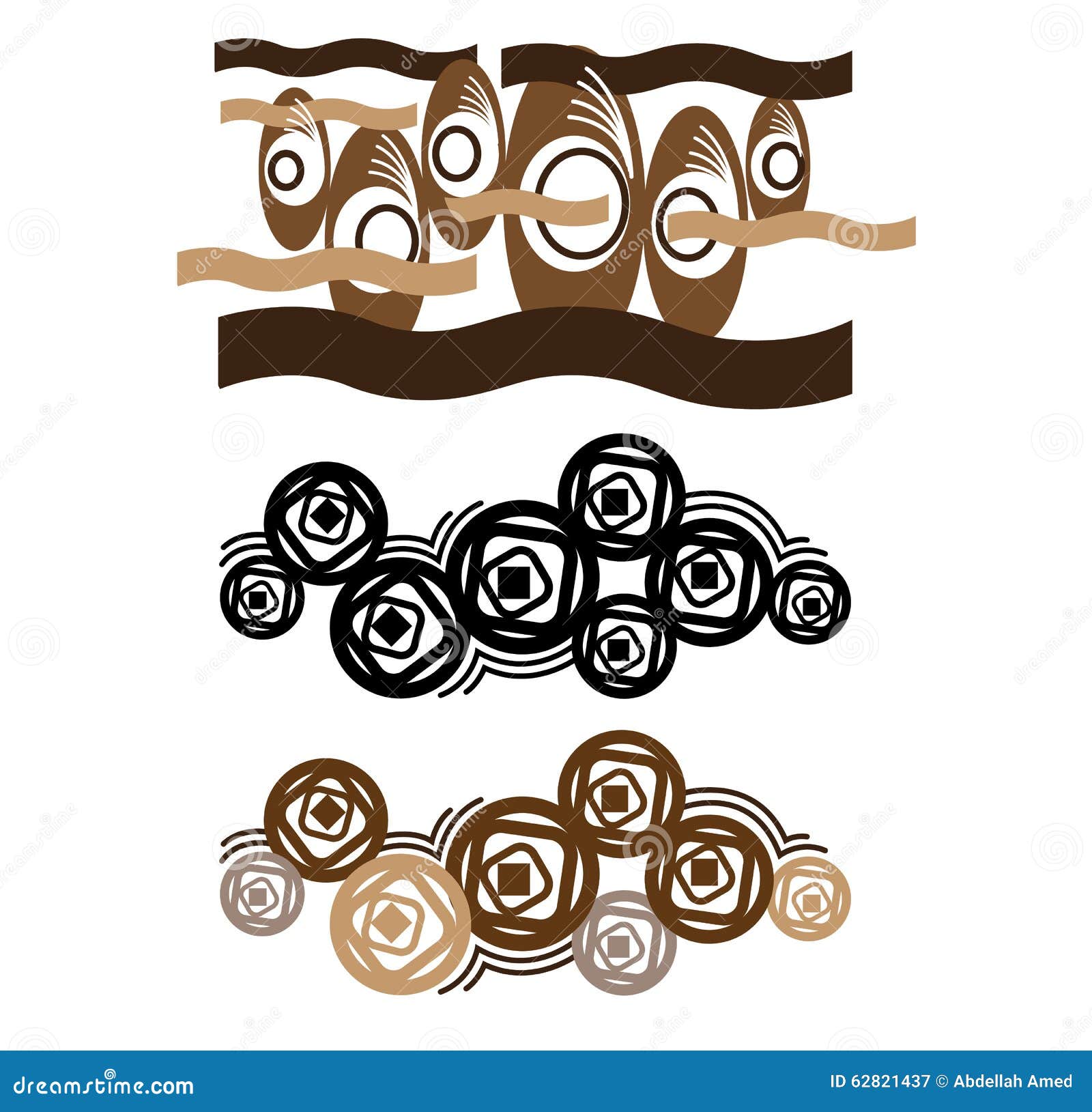 Abstract wall art sticker stock vector. Illustration of black - 62821437